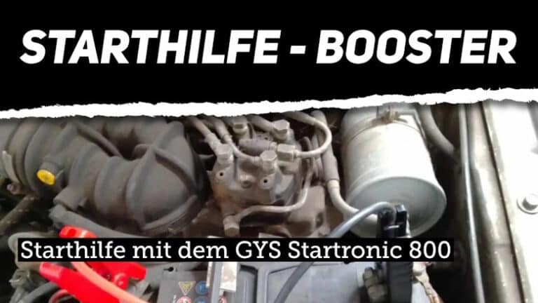 Starthilfe mit dem GYS Startronic 800
