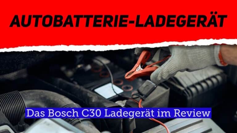 Bosch C30 Ladegerät - autobatterie-ladegeraet.de